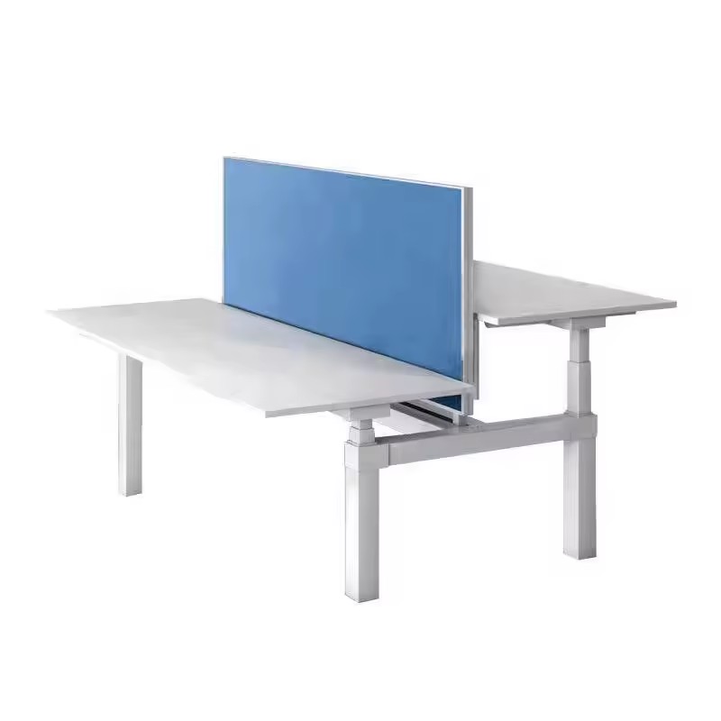 Computer desk corner electric upright table