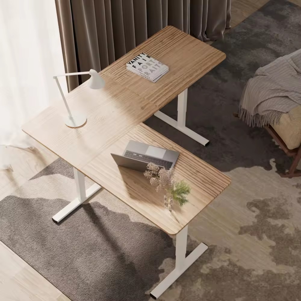 Height adjustable vertical table