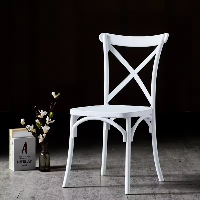 Residential furniture metal dining chairs